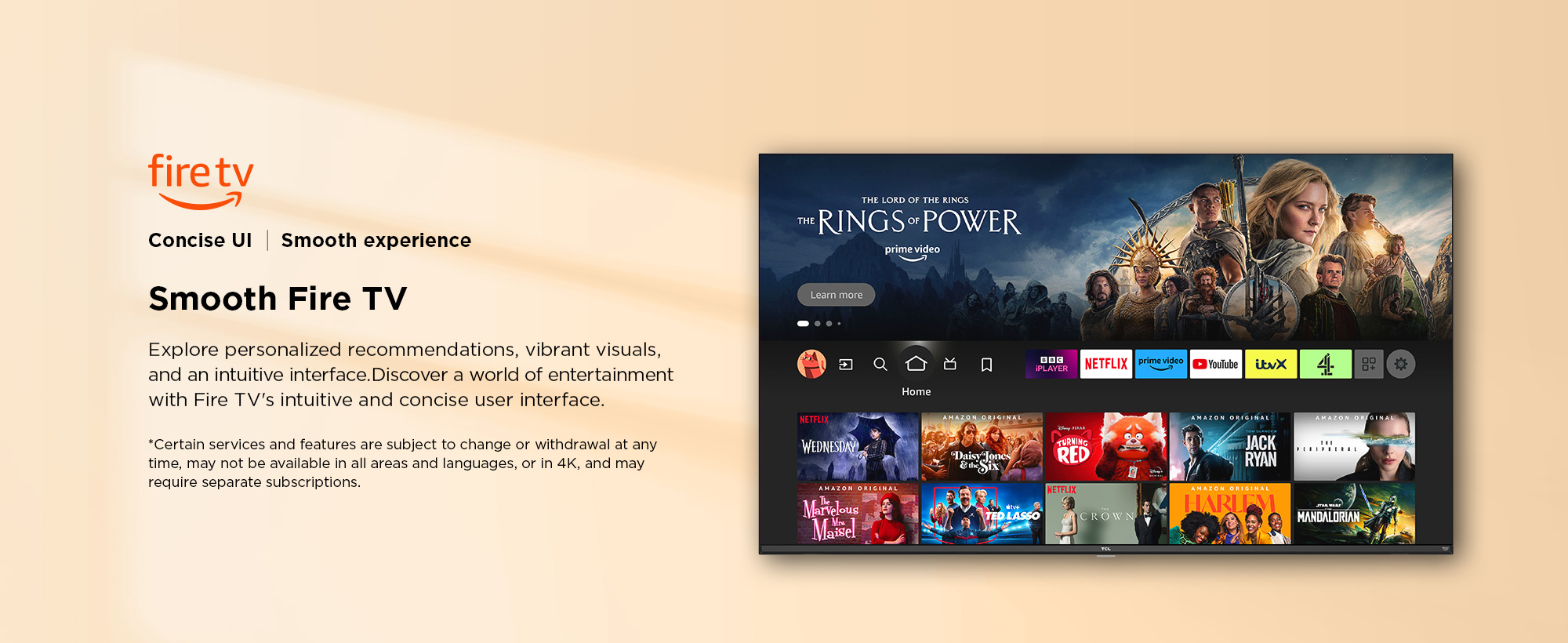 TCL SF540K FHD Fire TV with OS7 Smart television - TCL UK